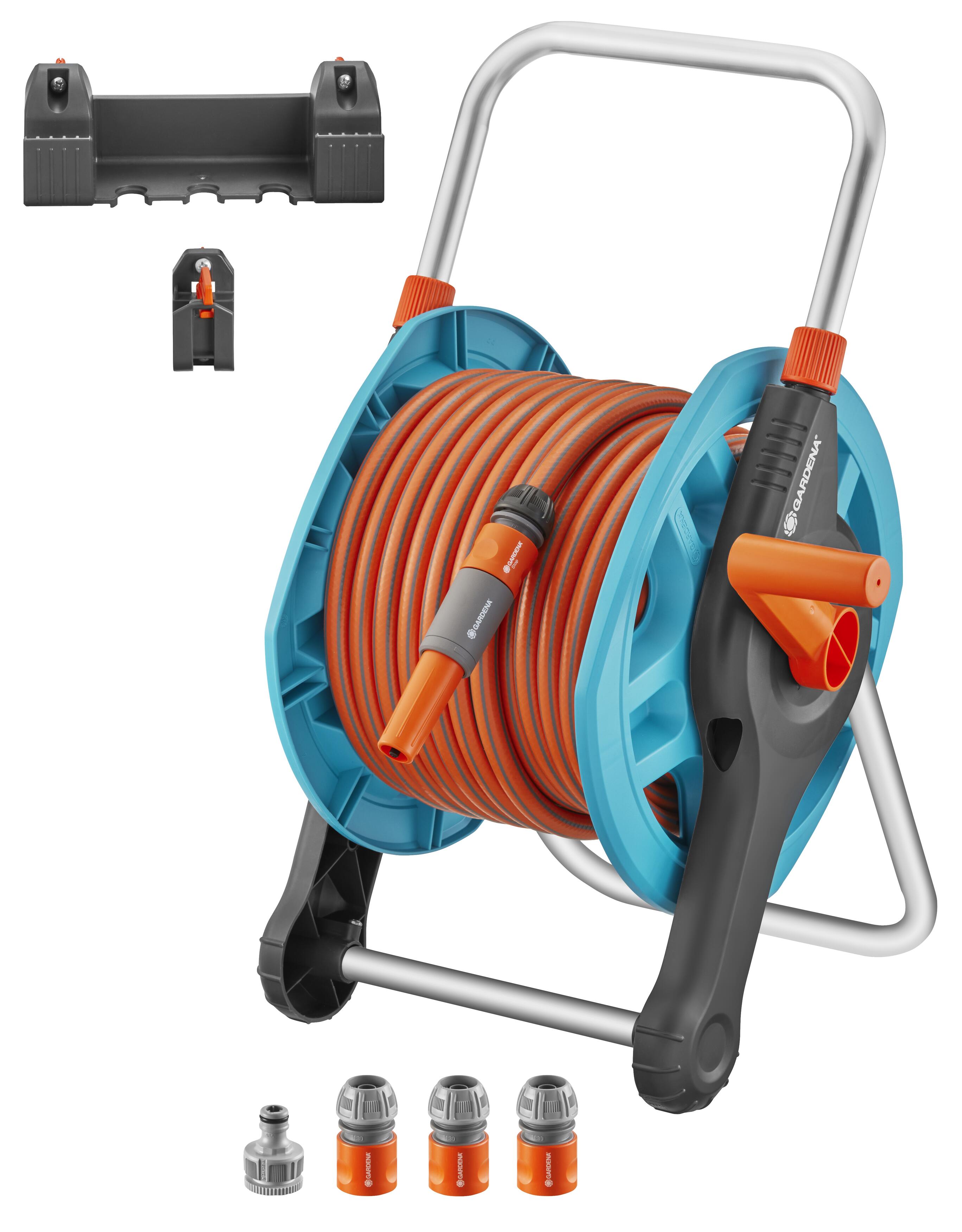 Gardena Basic Wall Hose Reel Set (25 m)