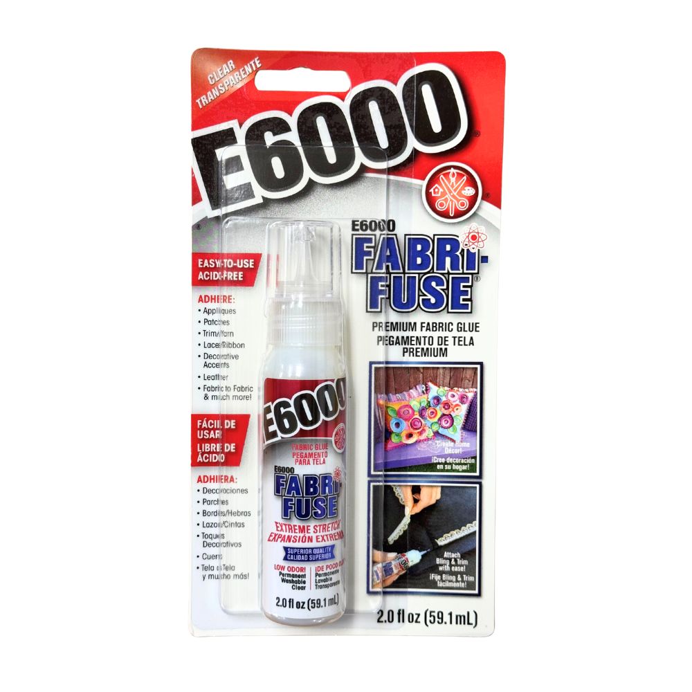 Goop E6000 FABRI-FUSE Fabric Glue Clear 2oz (59.1ml)